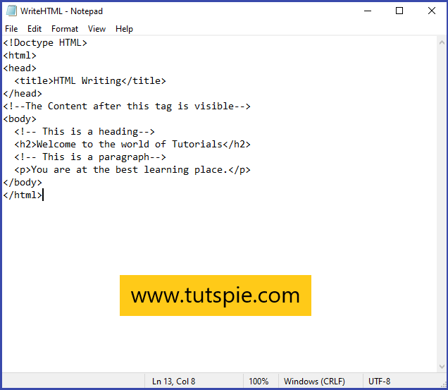 HTML Editor How To Write HTML5 Markup Tuts Insider